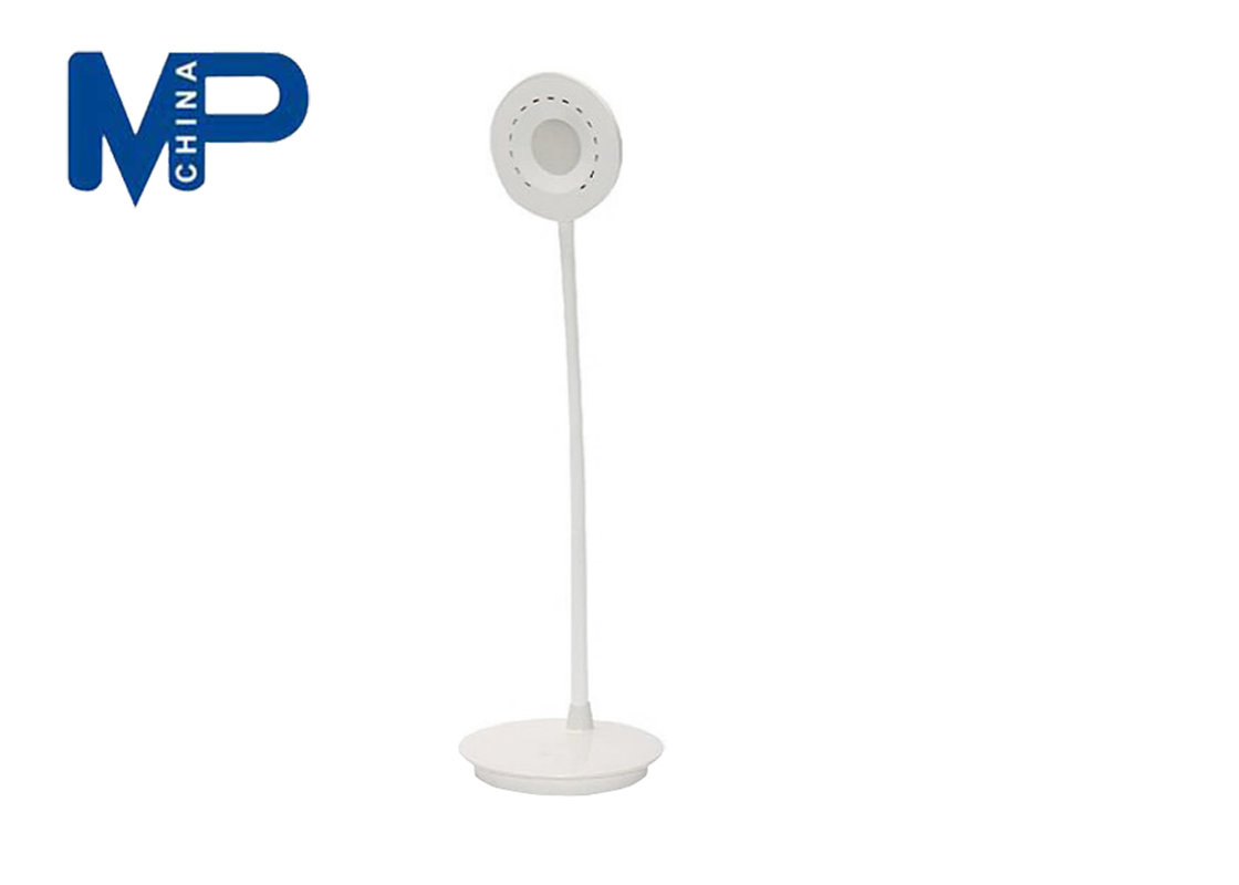 Weiß/rot/Schwarzes/dunkelblaue geführte Leselampe des Tischlampe-Fluss-Entwurfs-LED