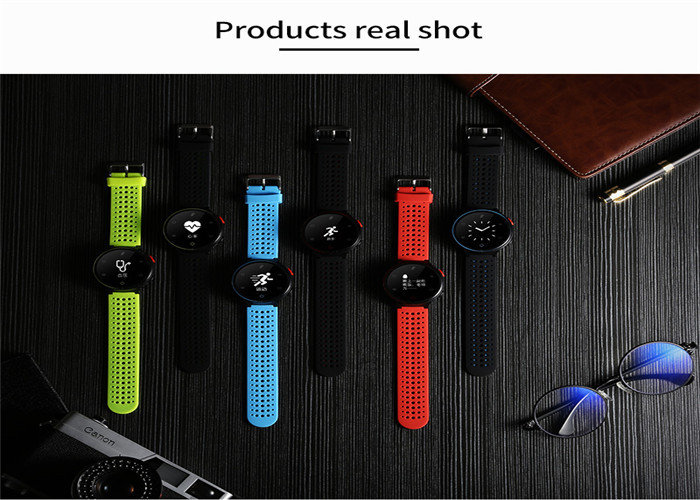 Durable LED Smart Watch Li Polymer Battery 380mAh Support Vibration Motor