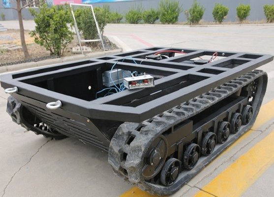1760mm Length Crawler Track Undercarriage Driving Tension Wheel Optional