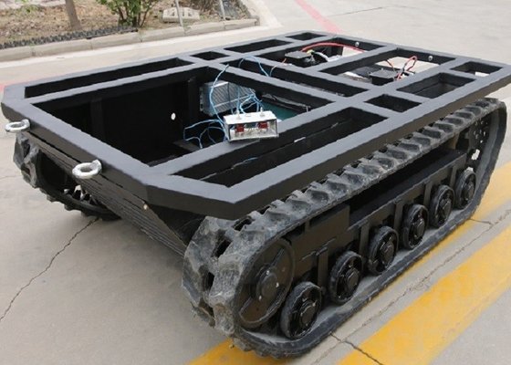 1760mm Length Crawler Track Undercarriage Driving Tension Wheel Optional