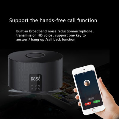 Blue-tooth 3.0 Wireless 10W Speaker With QI Wireless Charger For Iphone 8 8 plus x