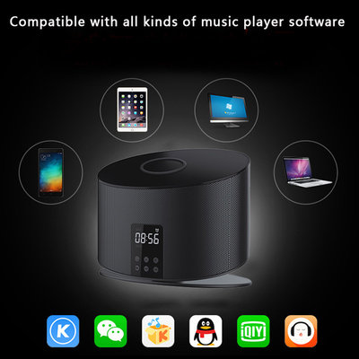 Blue-tooth 3.0 Wireless 10W Speaker With QI Wireless Charger For Iphone 8 8 plus x