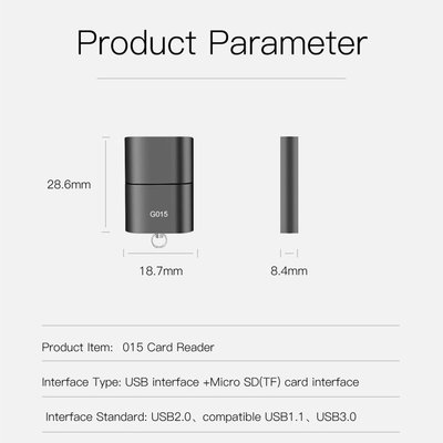 TF card reader with USB connector change the card reader to usb flash drive