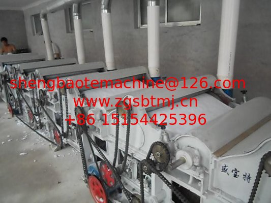 GM400 cotton waste recycling machine/fiber opening machine/rag tearing machine