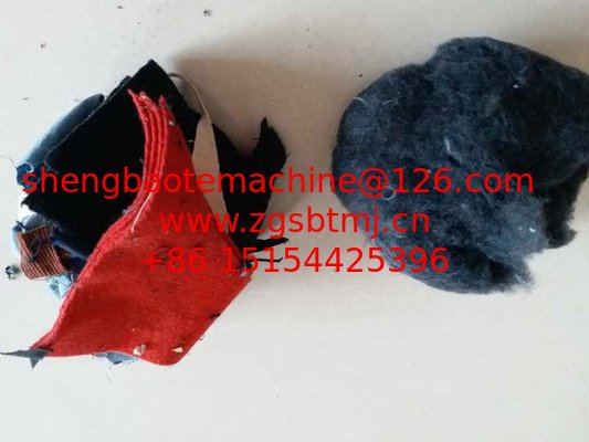 SBT1390 cotton waste recycling machine eight roller cylinders