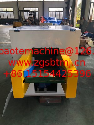 SBT waste fabric yarn cutting machine rag recycling machine roating cutter with 4 knife