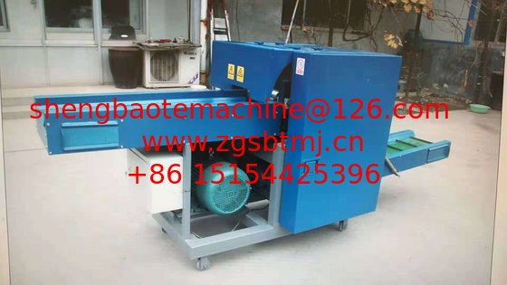 STB006 waste textile cutting machine cloth fabric cutter 6/8 kinfe