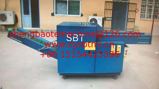 STB006 waste textile cutting machine cloth fabric cutter 6/8 kinfe