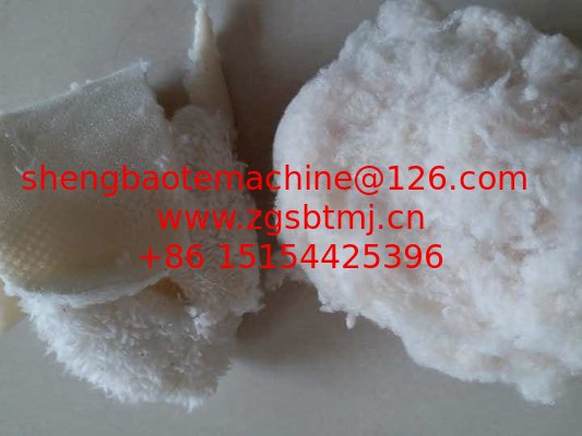 SBT125 automaticlly hydraulic cotton fiber baling machine recycled polyester fiber baler