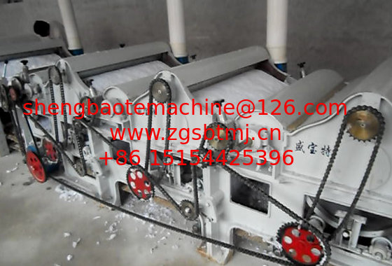 SBT1000 guide screw and gear type baling machine for recycled cotton fiber baler