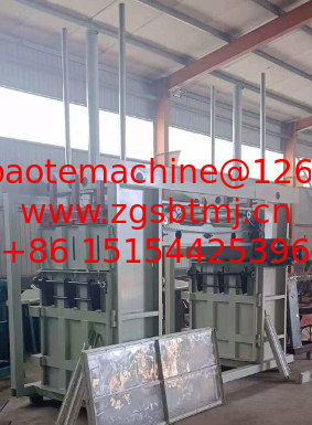 SBT double room hydraulic recycled cotton fiber baling machine waste cotton baler