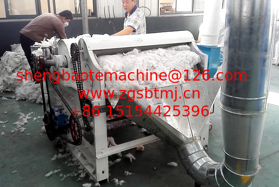 fabric waste recycling machine garnett machine rag tearing machine