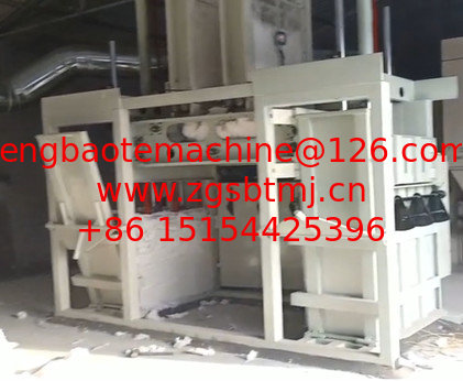double room cotton fiber hydraulic auto baling machine cotton press machine cotton pack machine