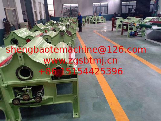 new type rag tearing machine, Magasa design hard cotton waste recycling machine, carding machine