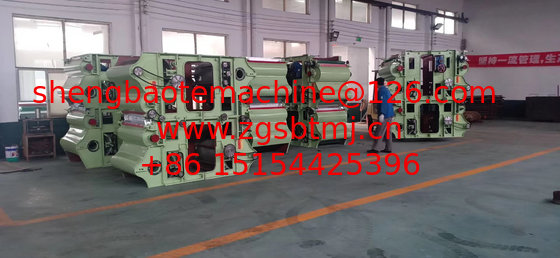 new type rag tearing machine, Magasa design hard cotton waste recycling machine, carding machine