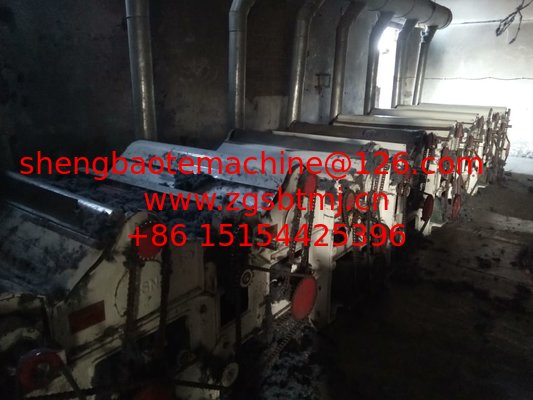 SBT brand rag tearing machine, Magasa design cotton waste recycling machine, carding machine, fiber opening machine
