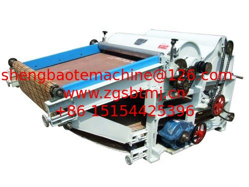 rag tearing machine, Magasa style hard cotton waste recycling machine, carding machine