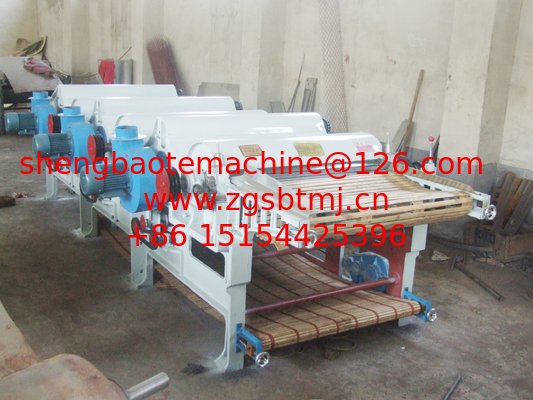 rag tearing machine, Magasa style hard cotton waste recycling machine, carding machine