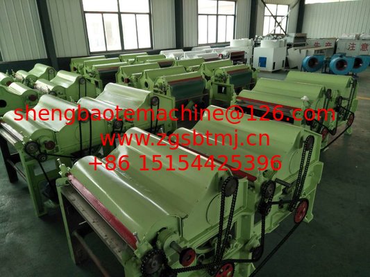 Magasa style hard cotton waste recycling machine carding machine,rag tearing machine