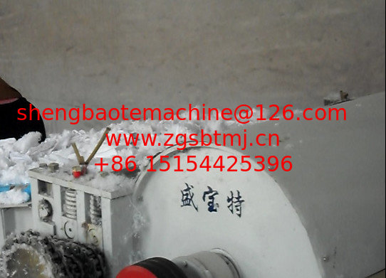Magasa style hard cotton waste recycling machine carding machine,rag tearing machine