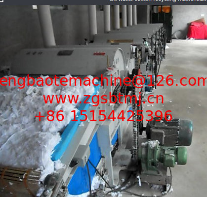 Magasa style hard cotton waste recycling machine carding machine,rag tearing machine