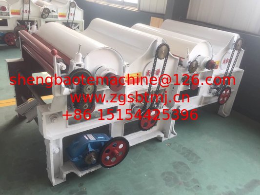 Magasa Laroche design hard cotton waste recycling machine carding machine,rag tearing machine, garnett machine