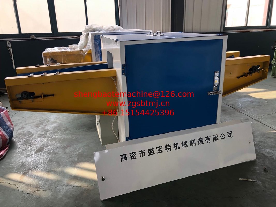 SBT waste fabric yarn cutting machine rag recycling machine roating cutter with 4 knife