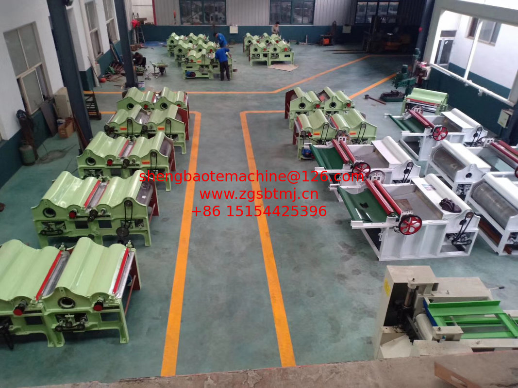 new type rag tearing machine, Magasa design hard cotton waste recycling machine, carding machine