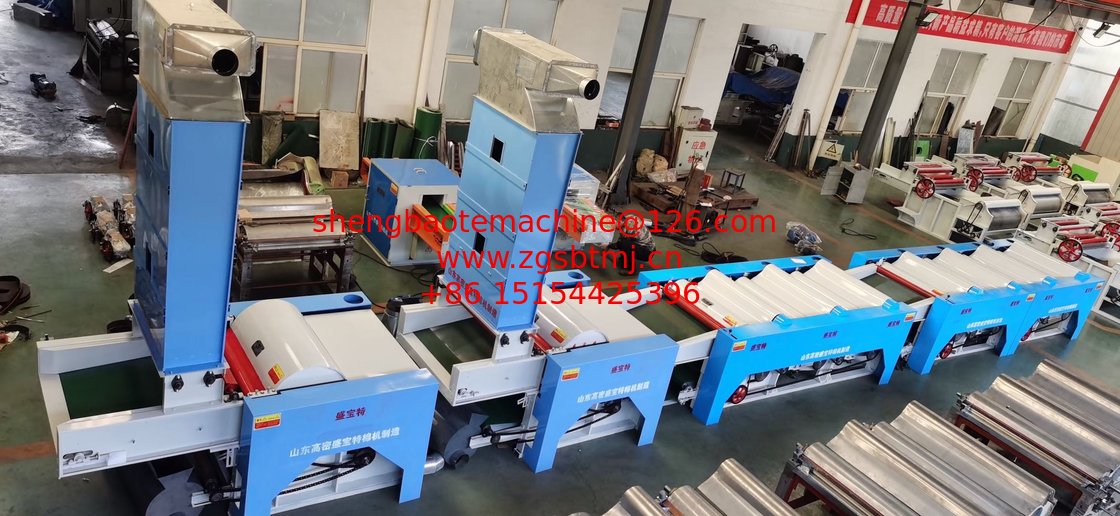 SBT rag tearing machine, Magasa cotton hard waste recycling machine, carding machine, fiber opening machine