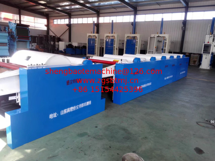 Magasa Laroche design hard cotton waste recycling machine carding machine,rag tearing machine, garnett machine