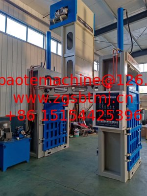 double room cotton fiber hydraulic auto baling machine cotton press machine cotton pack machine