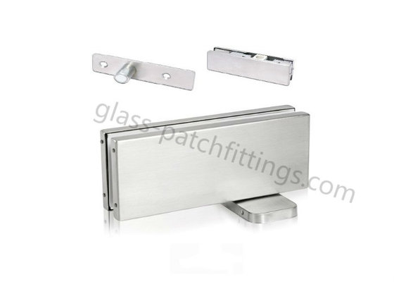 Two Speed Concealed Floor Spring , Shower Glass Hardware Fittings Corrosive Resistance