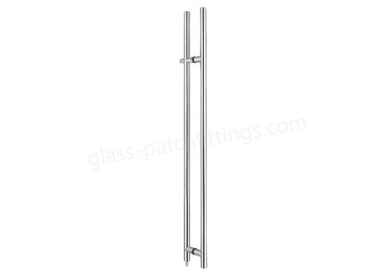 Stainless Steel 316 304 201 Entry Glass Door  Pull Handle With Lock EU Standard Core Applied