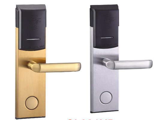 Bluetooth Control Hotel Electronic Door Locks No Disturb Function Free Turning Handle