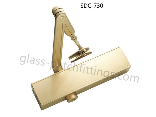 Adjustable Back Check Surface Mounted Door Closer Large Bearing Capacity 40 - 80kg