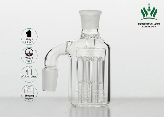 Purple Smoking Accessories Ash Catcher For Water Pipe , 8 Sprinkler Percolator Ash Catcher Recycler