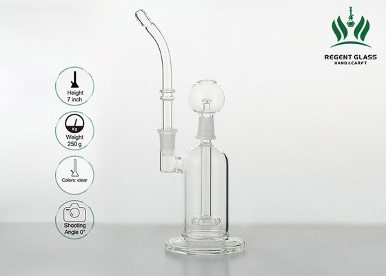 Hitman Style Oil Rigs DAB Pipe , Clear And Cute Oil Dab Rigs For Glass Smoking Pipes