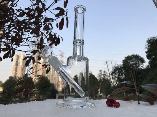 Mobius Smoking Hookah Glass Water Bongs In 18 Mm Female Joint 11.6 Inches