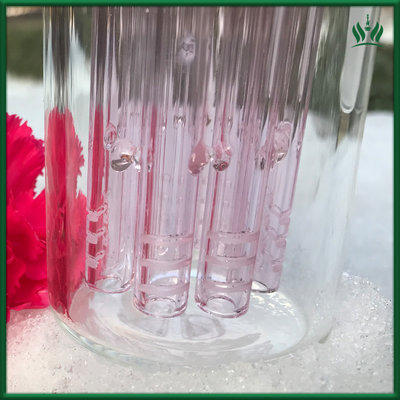 8 Tree Arms Glass Ash Catcher , 18.8mm 14.4mm Joint 4.7 Inch Clear Ash Catcher