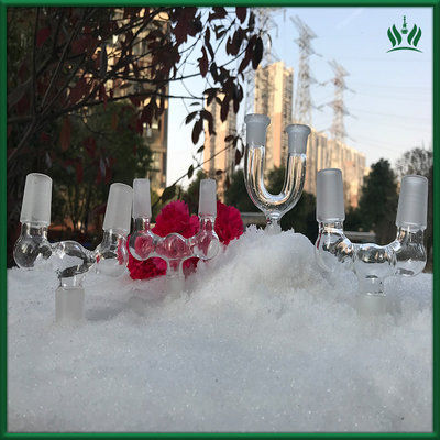 14.4mm Female Joint Glass Bubbler Bowl Adapter 5MM Thickness For Smooking Water Pipe