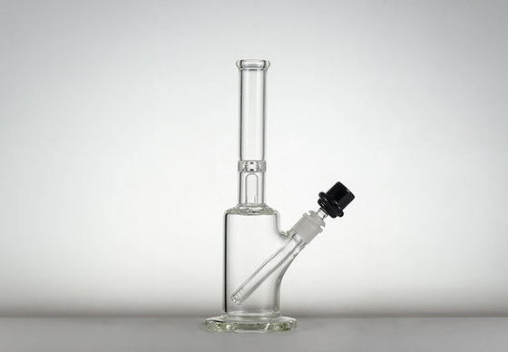 Mobius Glass Glass Beaker Bongs , Clear Recycling Hookah Tube In 18 Mm Female Joint