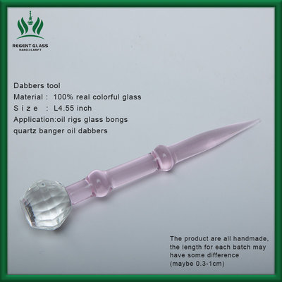 4.5 Inches Glass Bongs Accessories Dab Stick Carving Tool For Quartz Banger Nail