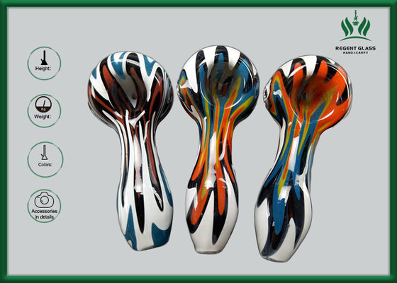 Wig Wag Glass Smoking Tubes Hand Held 9mm Thickness Independent Stable Package