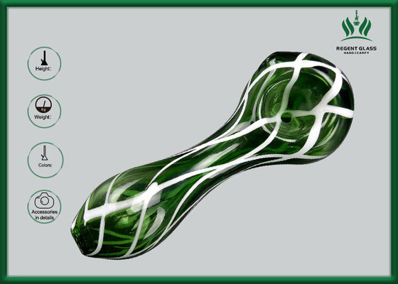 Hand Spoon Glass Water Bongs , Regent Glass Tabacco Glass Bongs For Univeral