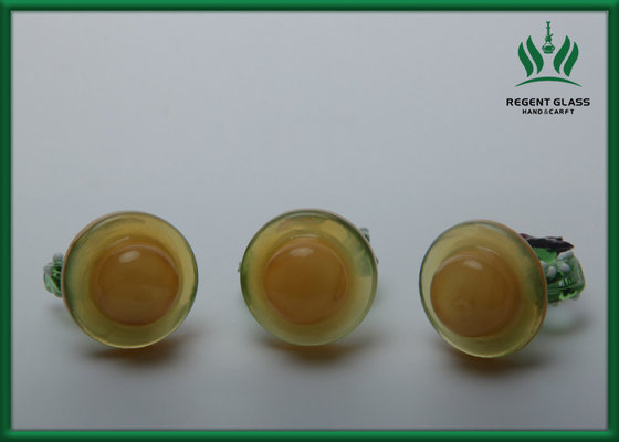 Colorful And Cute Carb Cap And Dabber For Glass Wax Smoking Bongs / Quartz Banger