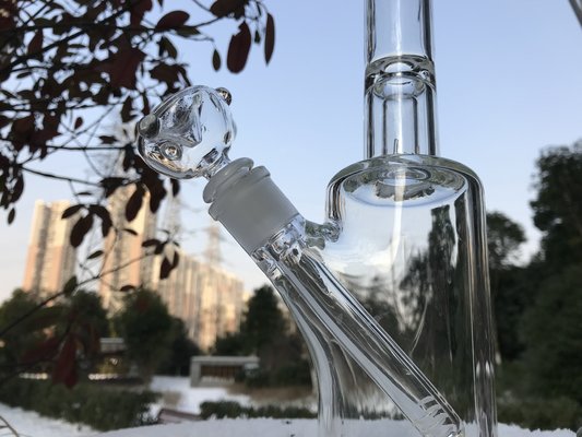 Mobius Smoking Hookah Glass Water Bongs In 18 Mm Female Joint 11.6 Inches