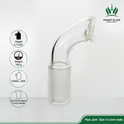 18.8mm 14.4mm Joint Ash Catcher , 8 Tree Arms Percolator Ash Catcher For Beaker Bong
