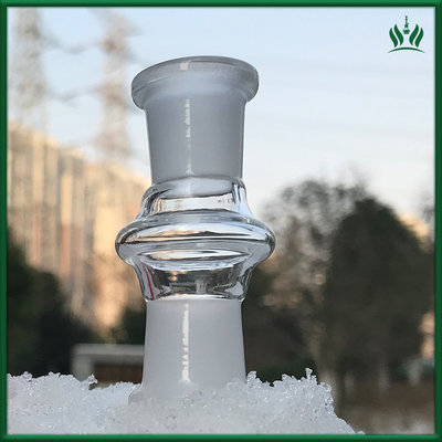 High Satndard Glass Bongs Accessories Dropdown Double Female Adapter For Tobacco