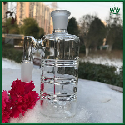 4.7 Inches Ash Catcher Percolator , 14.4mm Female - 14.4mm Male Ash Catcher Pipe