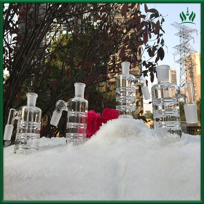 4.7 Inches Ash Catcher Percolator , 14.4mm Female - 14.4mm Male Ash Catcher Pipe